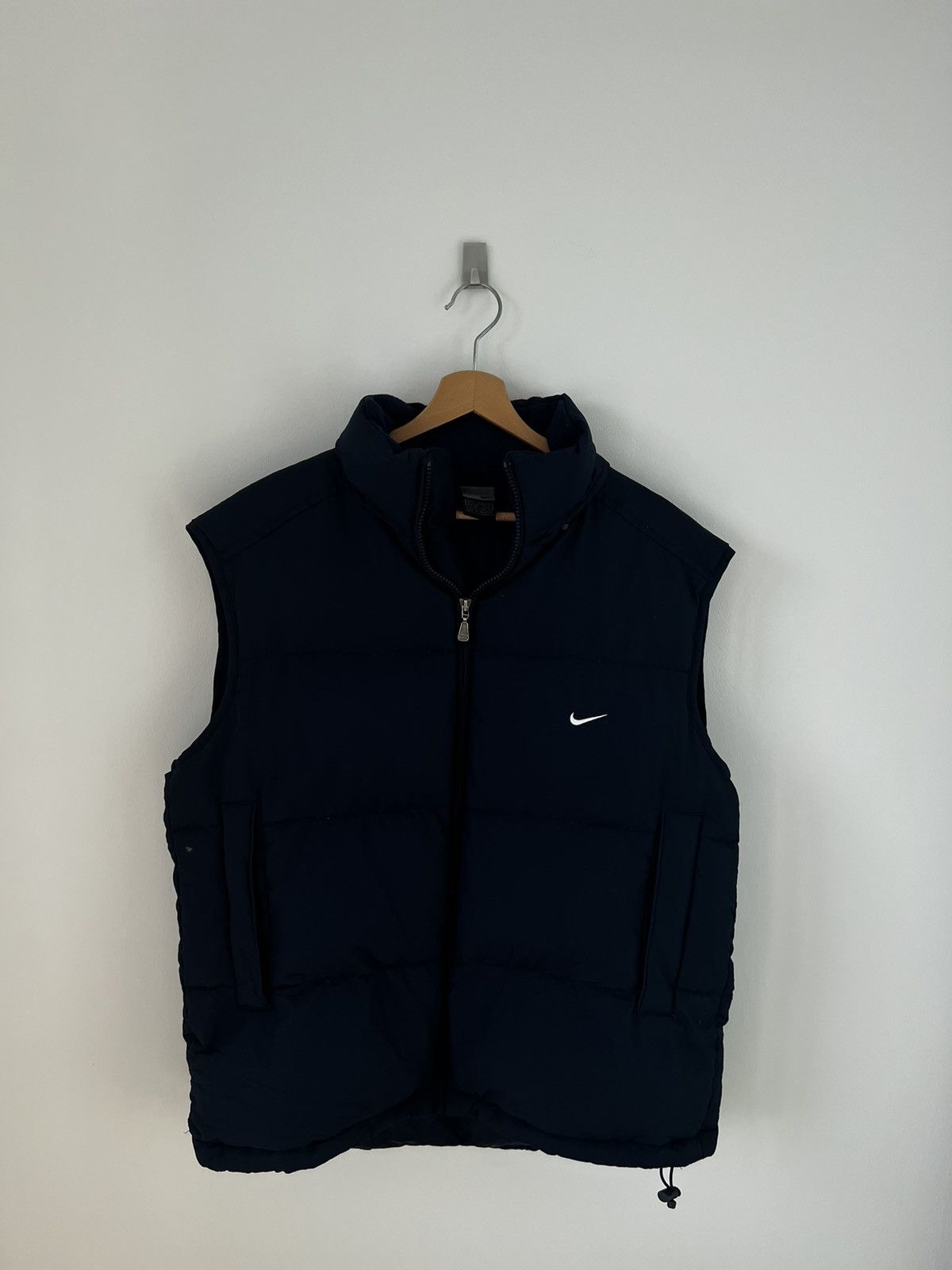 Nike Vintage Nike 00’s Puffer Vest - Navy | Grailed