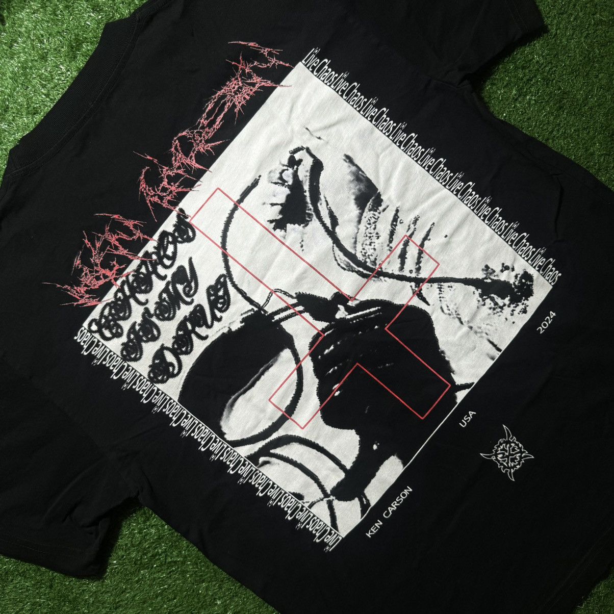 Ken Carson KEN CARSON “ CHAOS LIVE “ OFFICIAL MERCH TOUR 2024 | Grailed