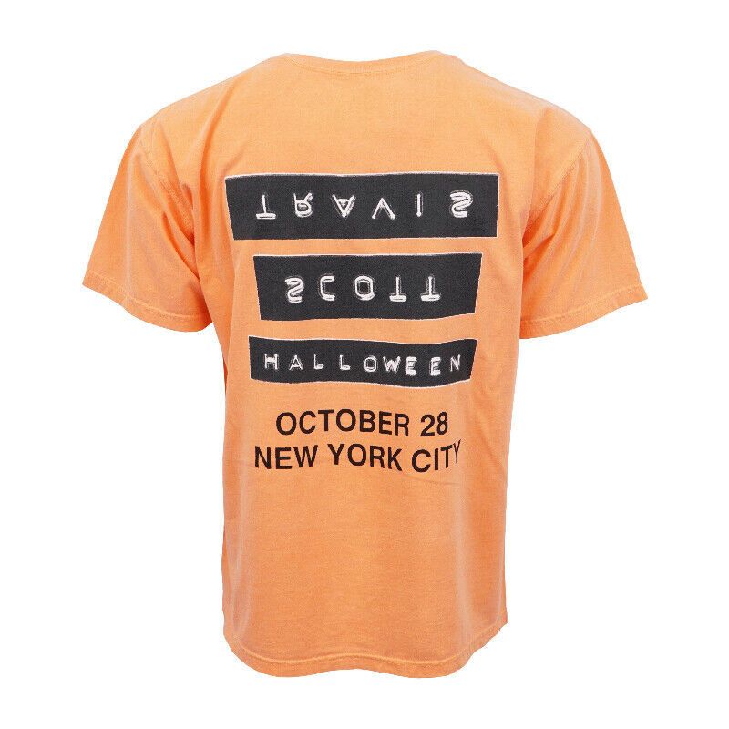 Travis Scott Travis Scott x Texas Chainsaw Massacre Halloween NYC tee ...