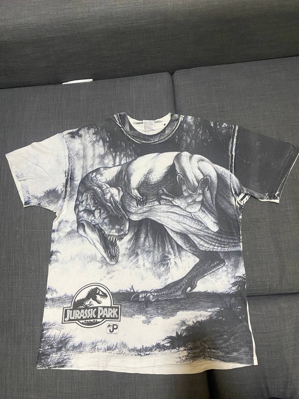 Movie × Rare × Vintage Vintage 90's Jurassic park Tyrannosaurus Rex All ...