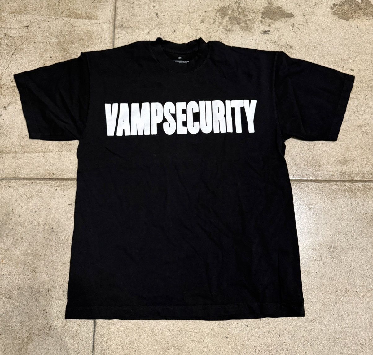 Playboi Carti WLR King Vamp Tour Vamp Security Tee | Grailed