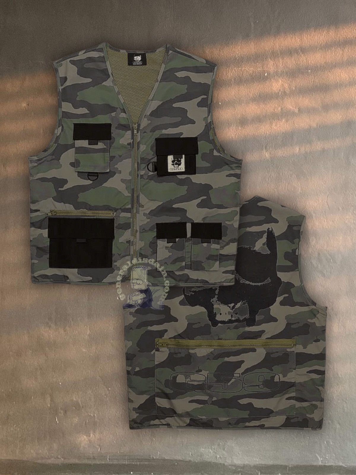 Pouya & $uicideboy$ Merch $uicideboy$ x G59 Records G59 TACTICAL VEST ...