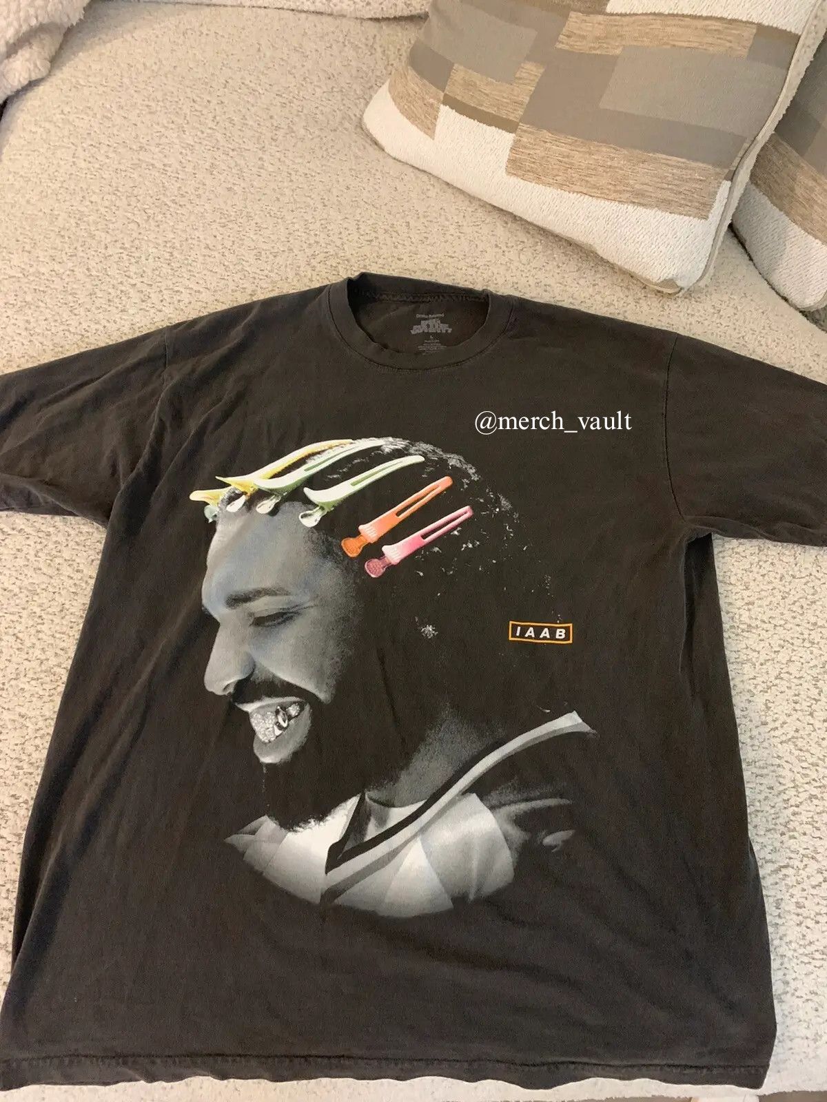 Drake Drake IAAB Big as the What Tour Braids Tee | Grailed