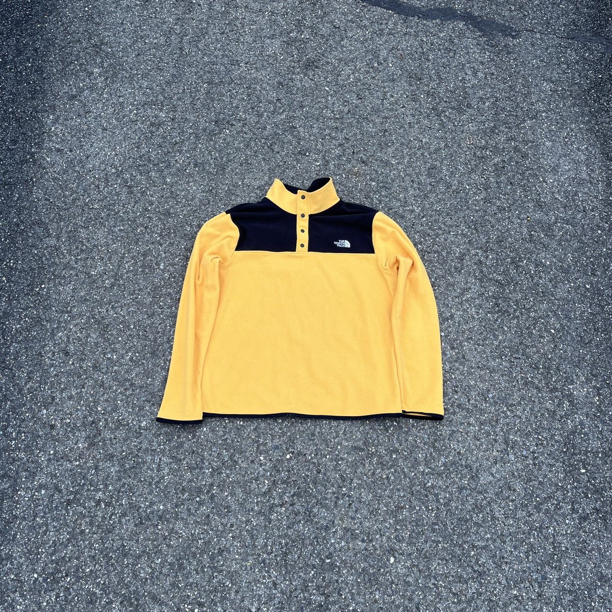 The North Face North Face Yellow Fleece Jacket | Grailed