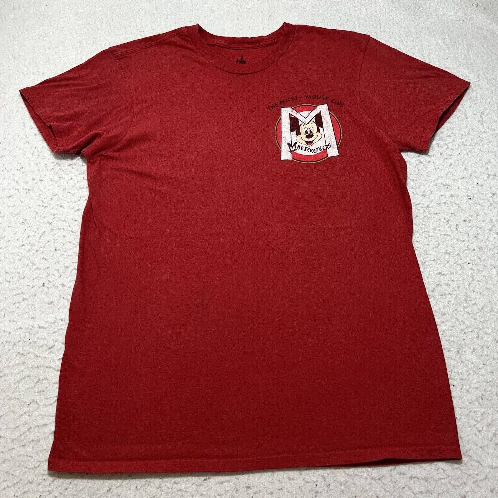 Disney Disney Large Mickey Mouse Club Mouseketeers Graphic T Shirt ...