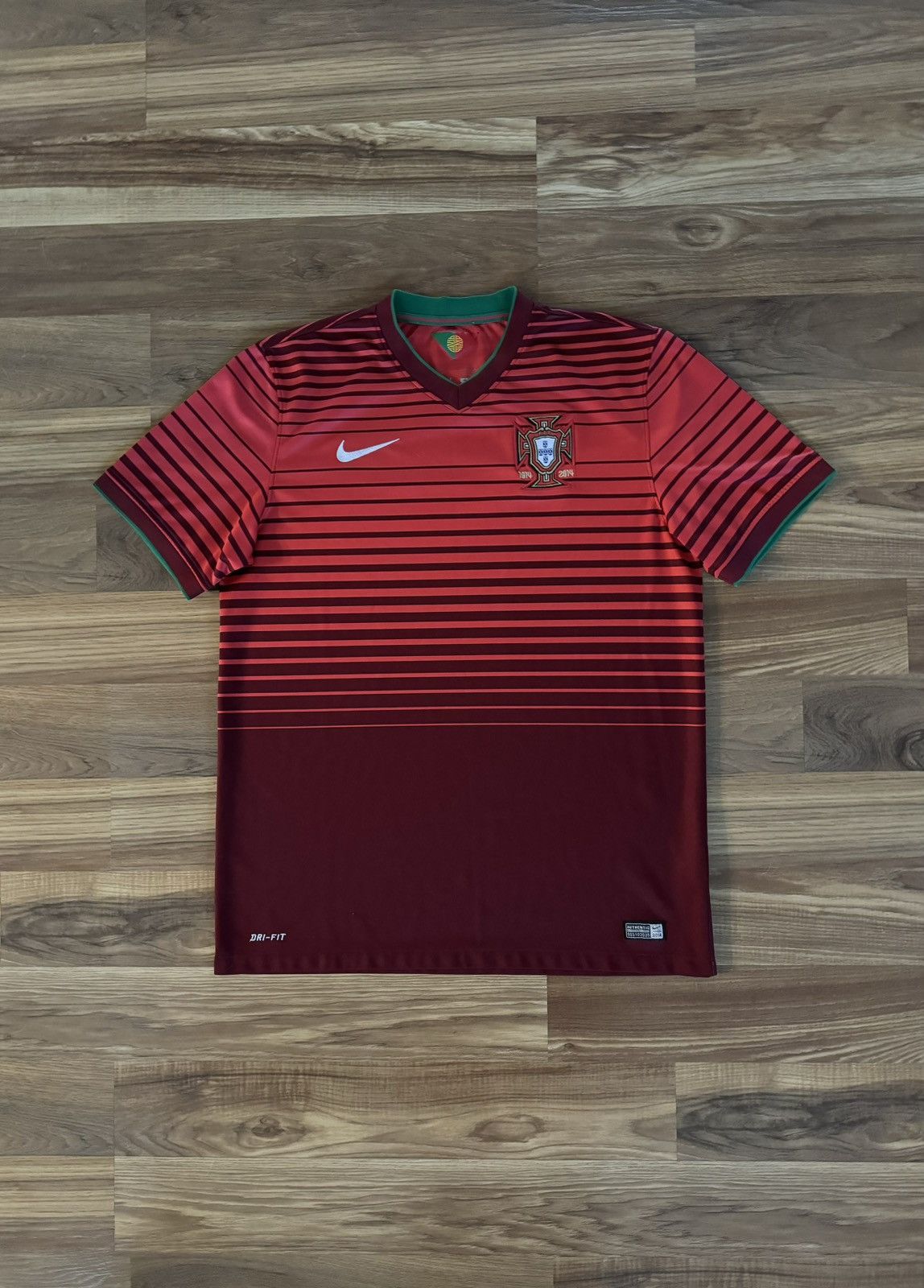 Deadstock × Nike × Vintage 2014 Portugal Home Kit | Grailed