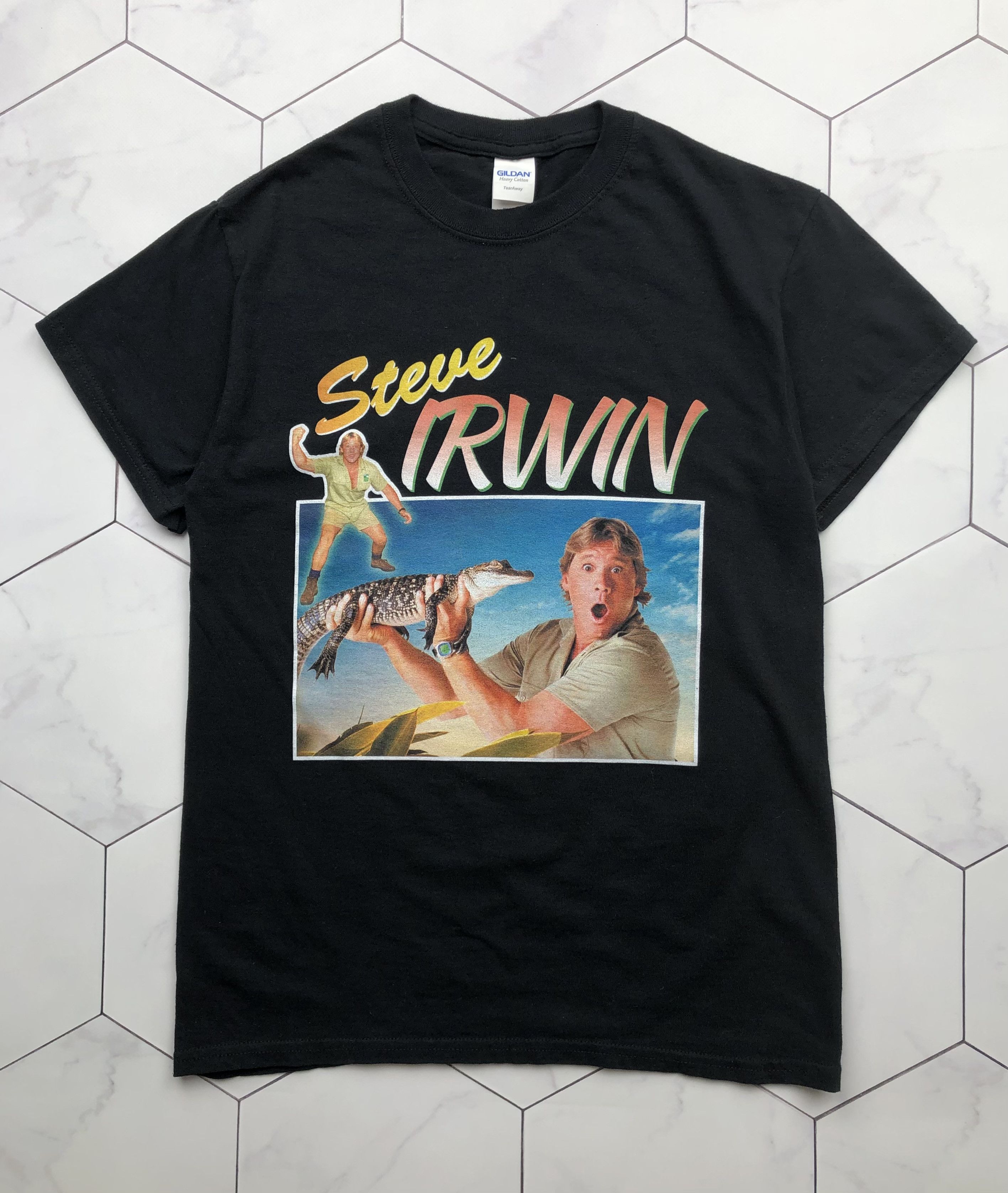 Vintage Steve Irwin Vintage T-Shirt | Grailed