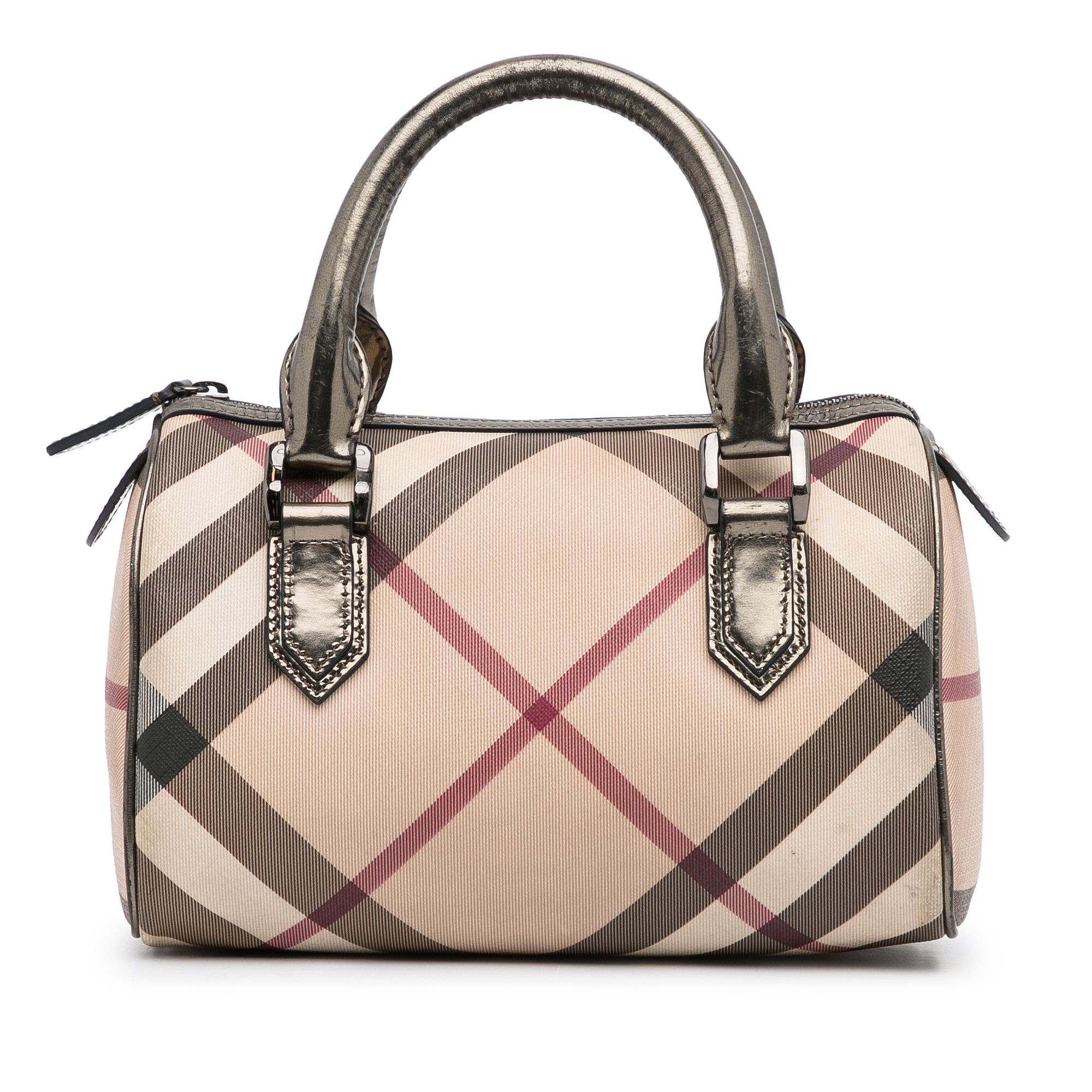 Burberry Burberry Supernova Check Boston Bag | Grailed