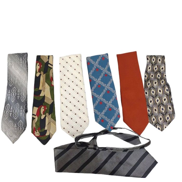 Vintage Vintage Set of 7 Thick Wide Men's Neck Ties 70s 80s 90s | Grailed