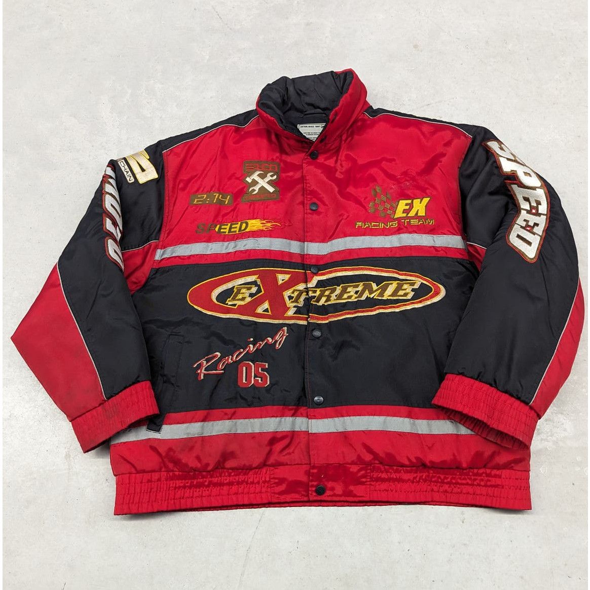 NASCAR × Streetwear × Vintage Y2K EXCO Performance Extreme Speed Racing Jacket | Grailed
