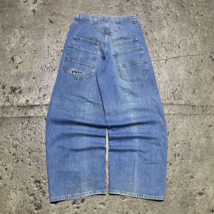 Vintage CRAZY VINTAGE Y2K LEE PIPES BAGGY JEANS JNCO WIDE LEG SKATER ...