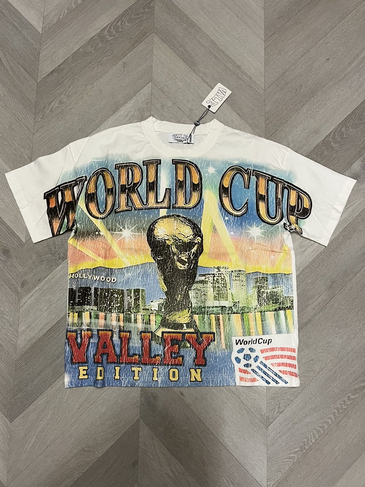 Vale Vale lives “World Cup” T-shirt white | Grailed