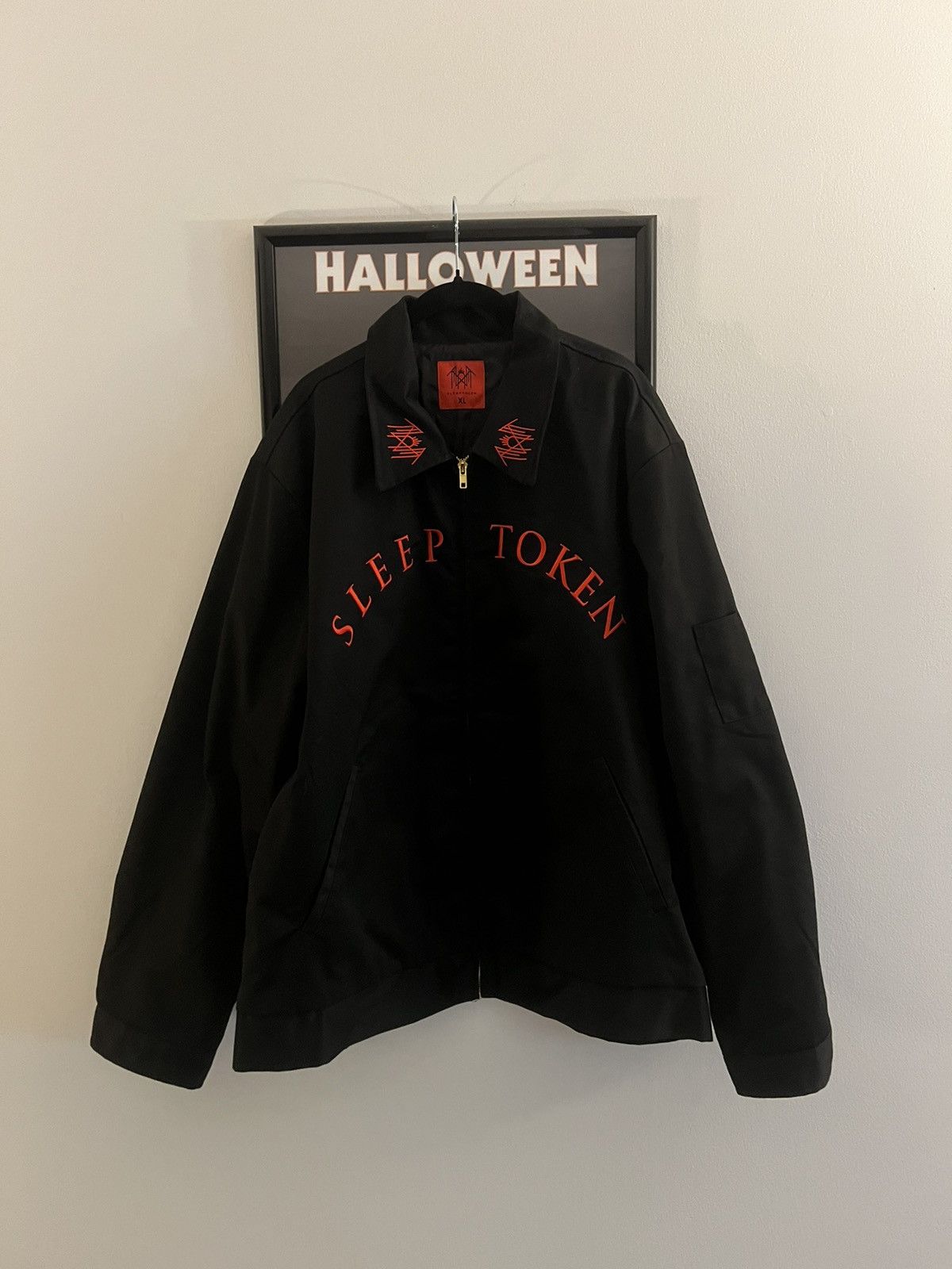 Band Tees × Streetwear Sleep Token Teeth of God Jacket XL | Grailed