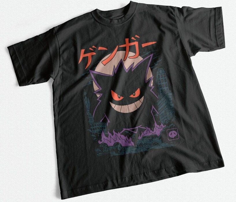 Gildan Vintage Gengar Pokemon Inspired Retro Gaming Anime | Grailed