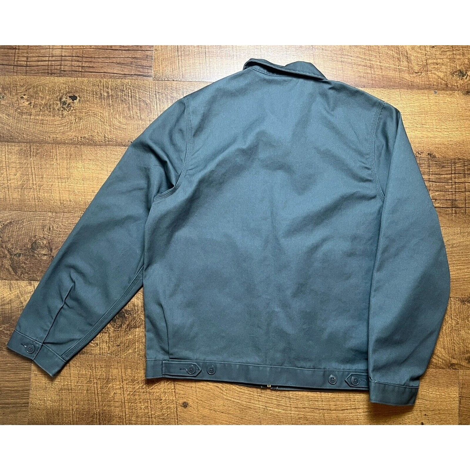 Dickies Dickies Eisenhower Jacket Large Grey Full Zip UNLINED Medium ...