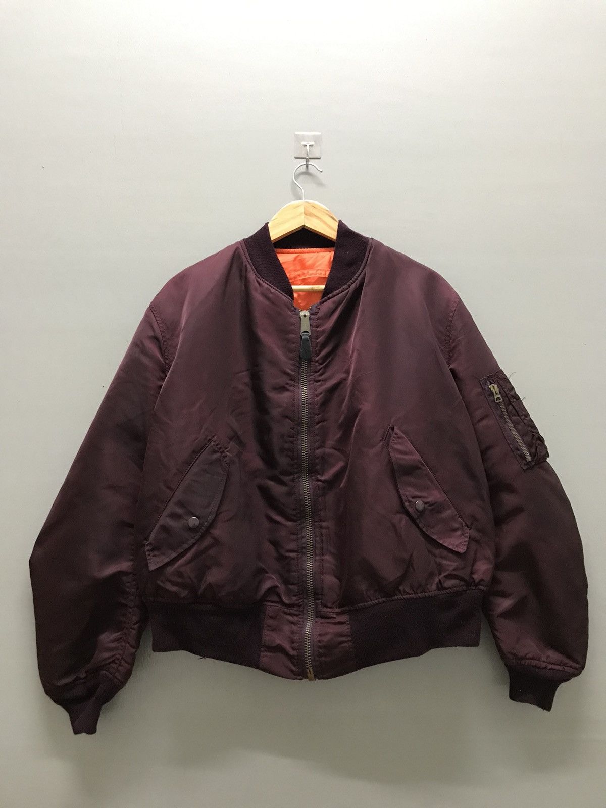 Alpha Industries × Streetwear × Vintage Vintage Alpha Industries Type MA-1 Bomber Jacket | Grailed