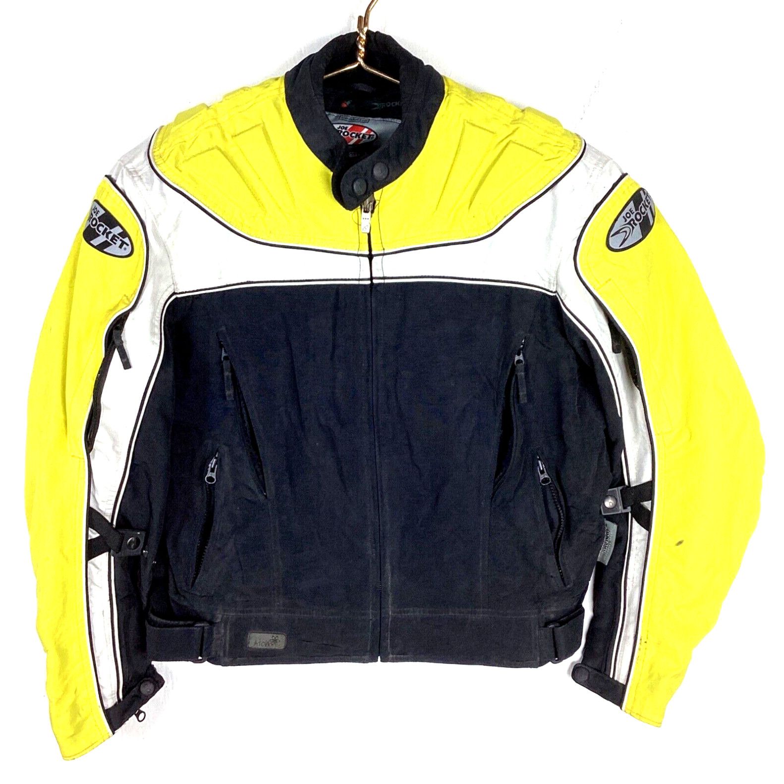 Joe Rocket Joe Rocket Racing Motorcycle Armored Jacket Padded Medium ...