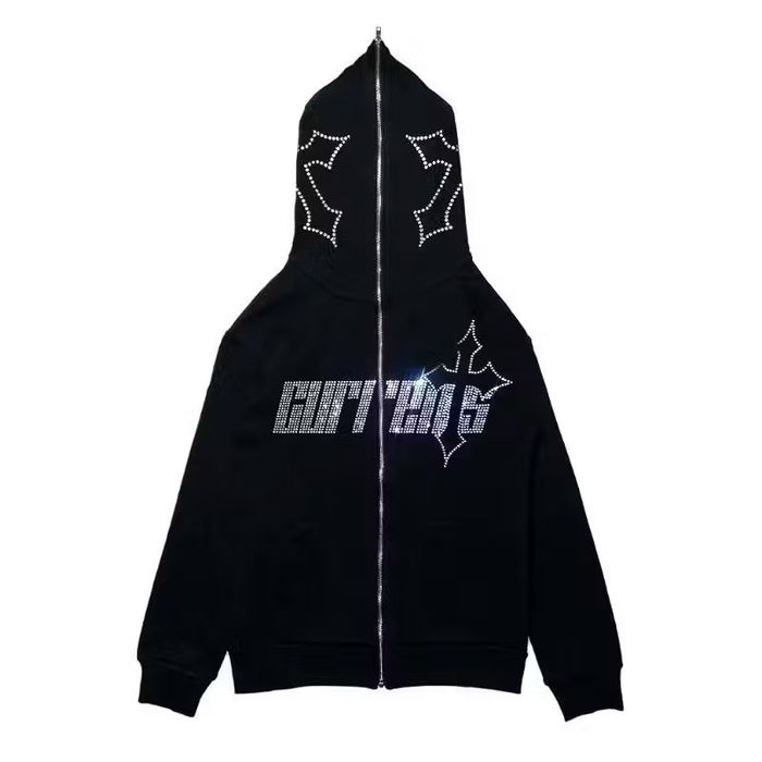 Very Rare Opium Cross Shine Zip-Hoodie | Grailed