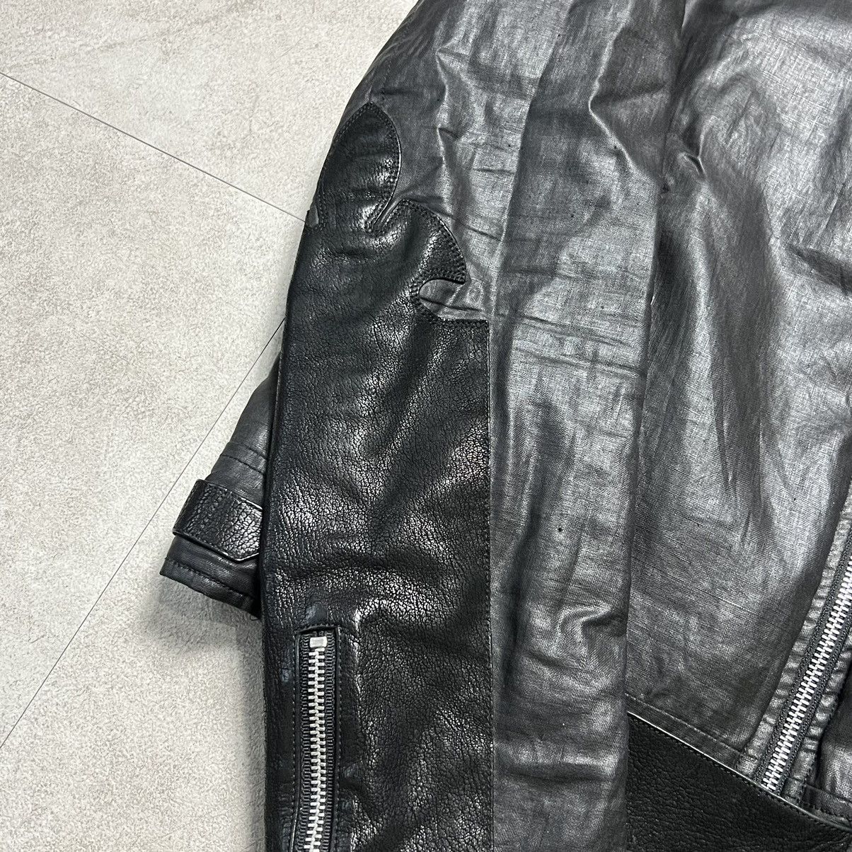 Chrome Hearts Chrome hearts Dagger Zip Leather Flare Elbow Riders ...