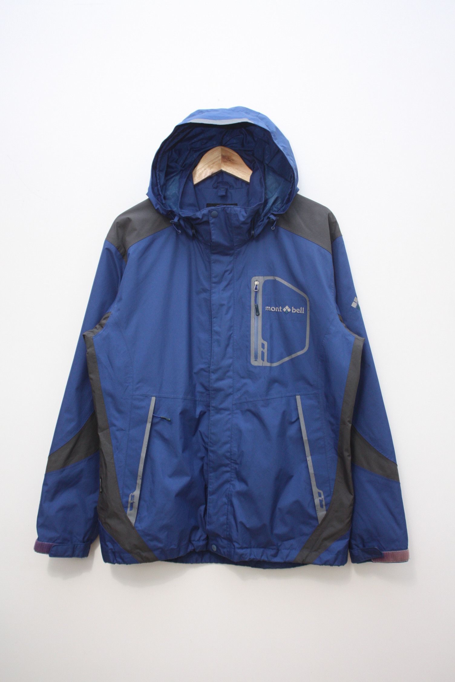 Montbell Montbell Gore-Tex Navy Blue Jacket Men's Medium | Grailed