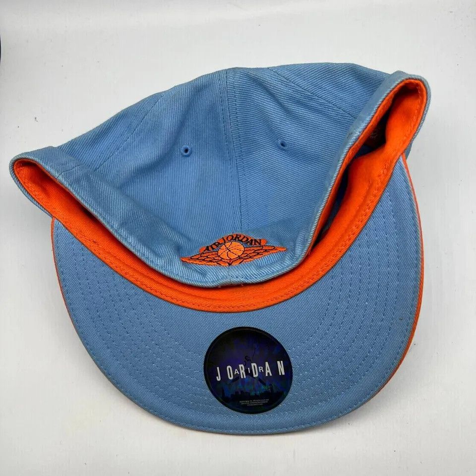 Jordan Brand Air Jordan Wings Respect 7 1/4 Jumpman Hat Fitted Blue Men ...