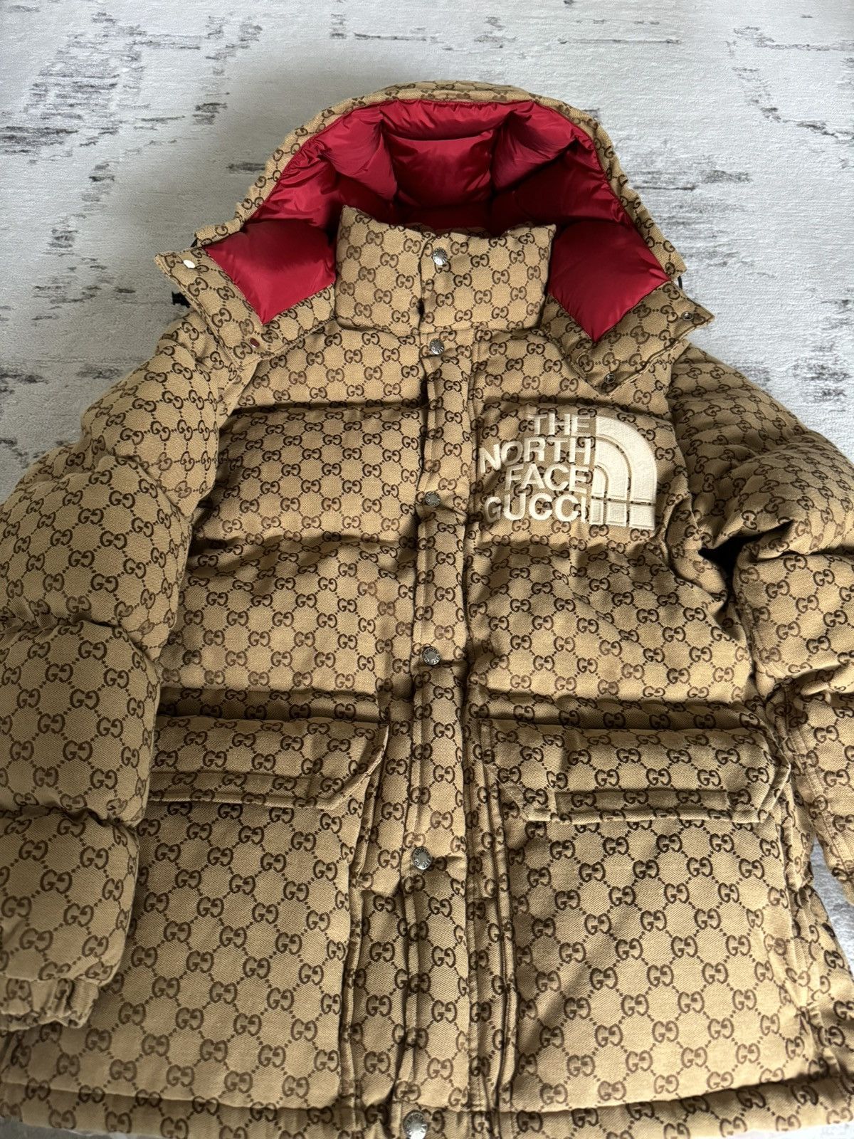 Gucci The North Face x Gucci puffer jacket | Grailed