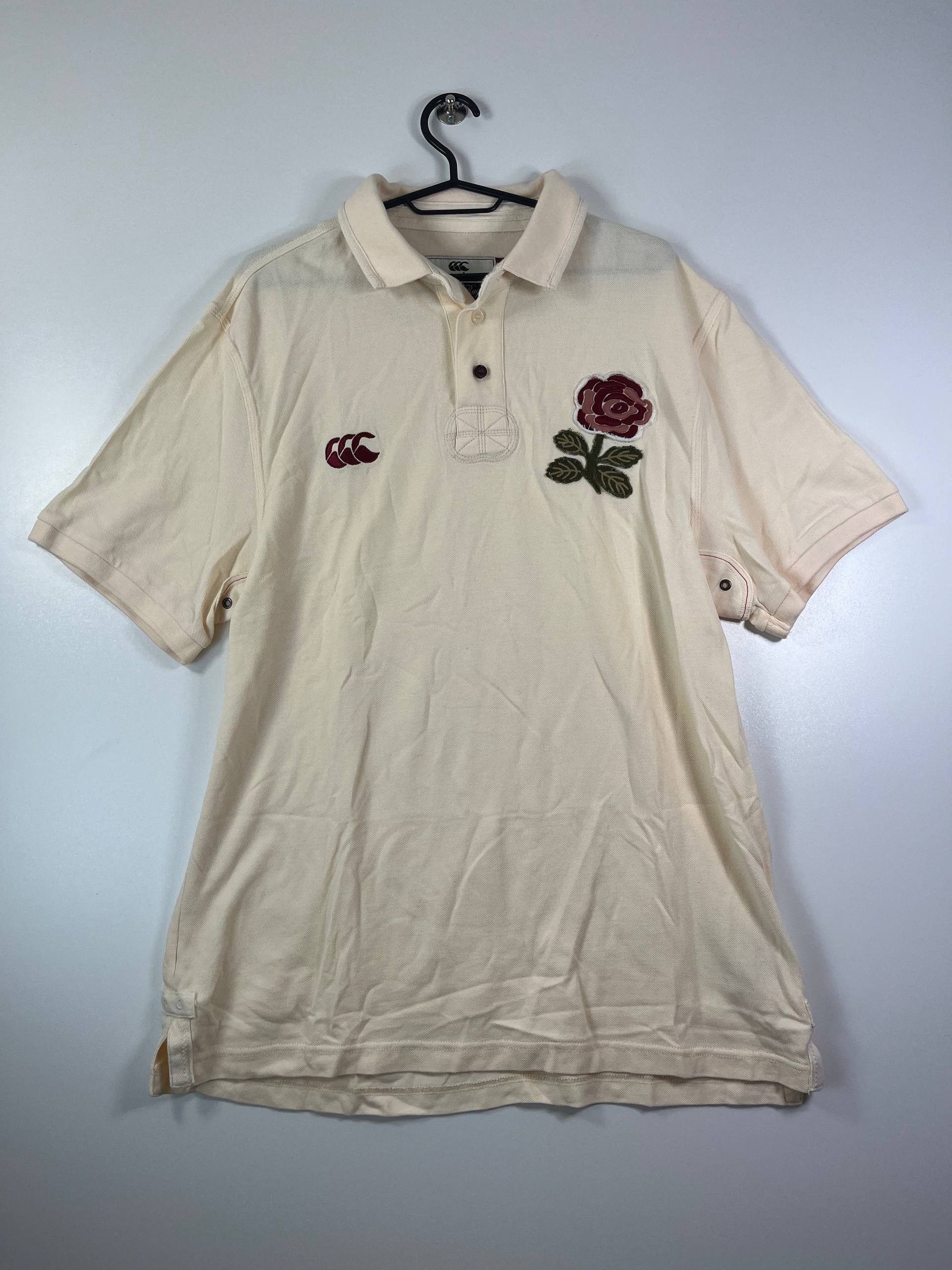 Canterbury of New Zealand Canterbury England Rugby Polo Limited Edition ...