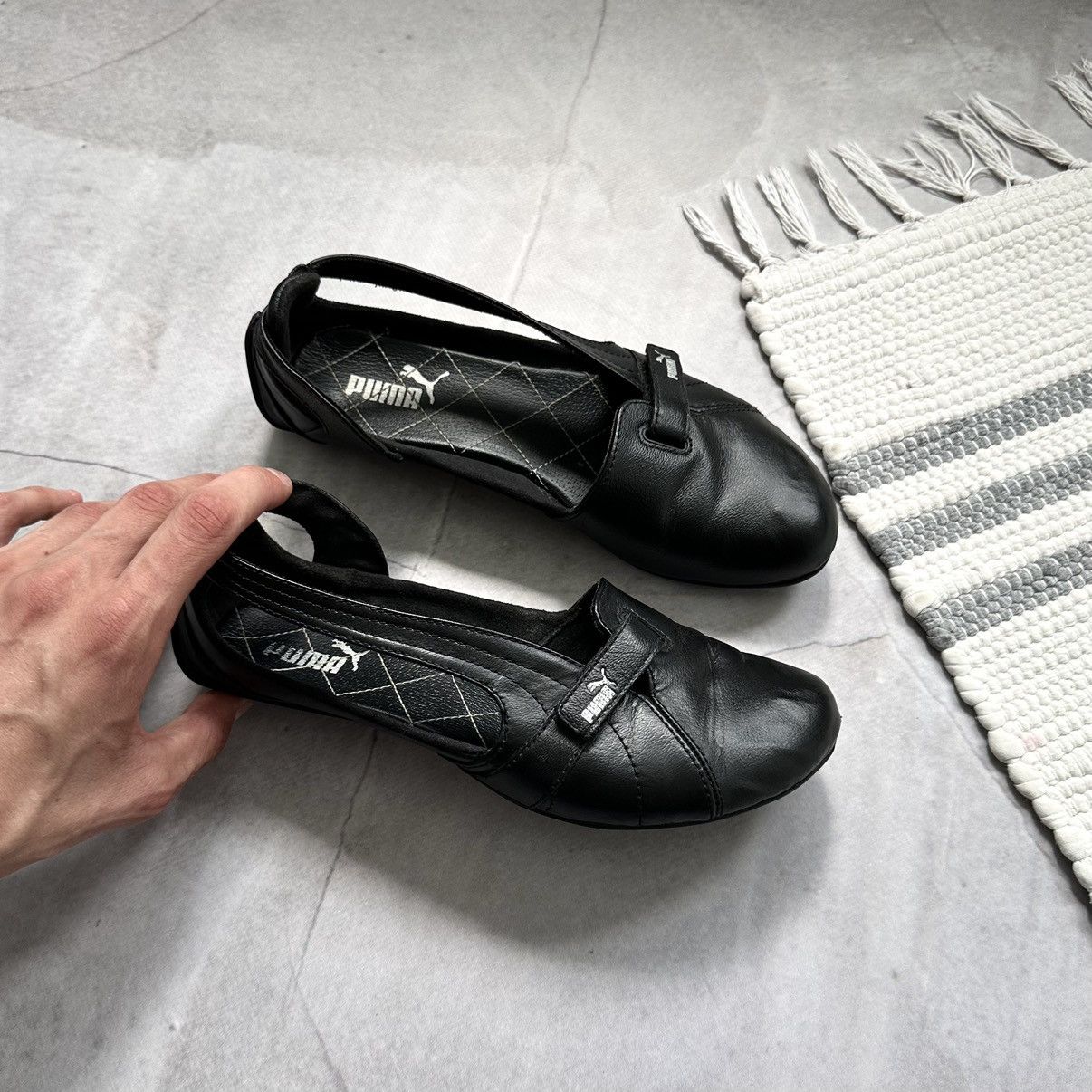 Adidas × Puma × Vintage Early 00s Puma Ballet Flats Shoes Mostro ...