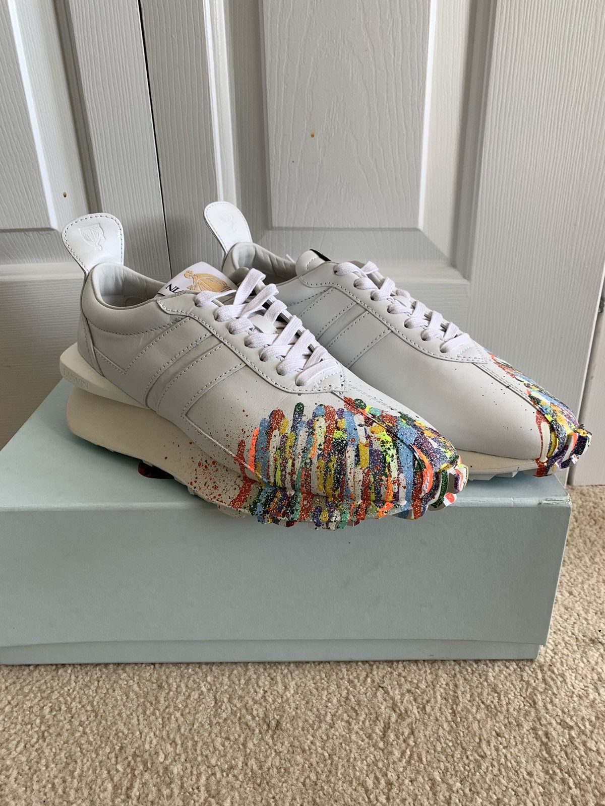 Gallery Dept. × Lanvin Lanvin x Gallery Dept Paint Splatter Runners ...