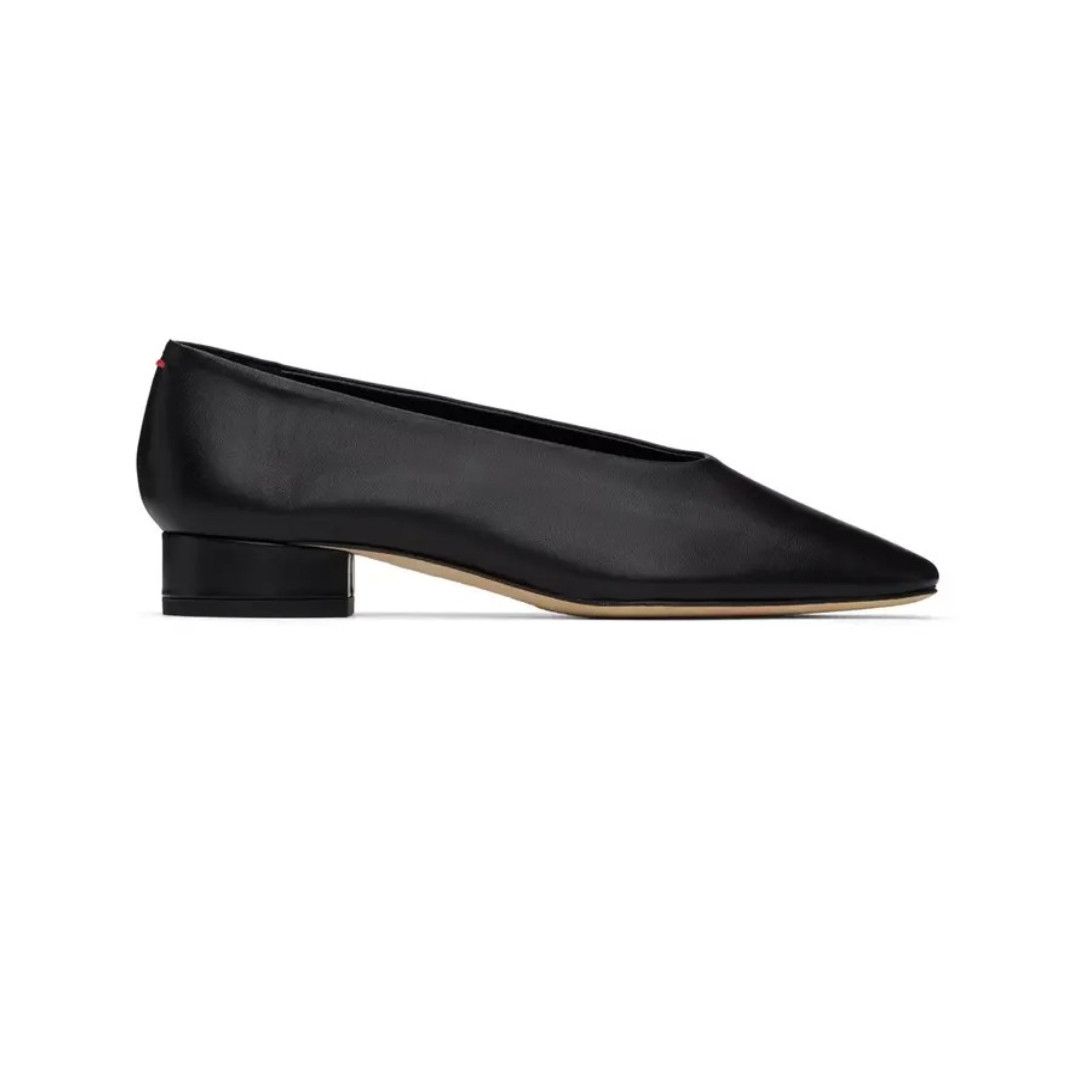 aeyde o1s22i1n0924 Delia Dã©col Flats in Black | Grailed