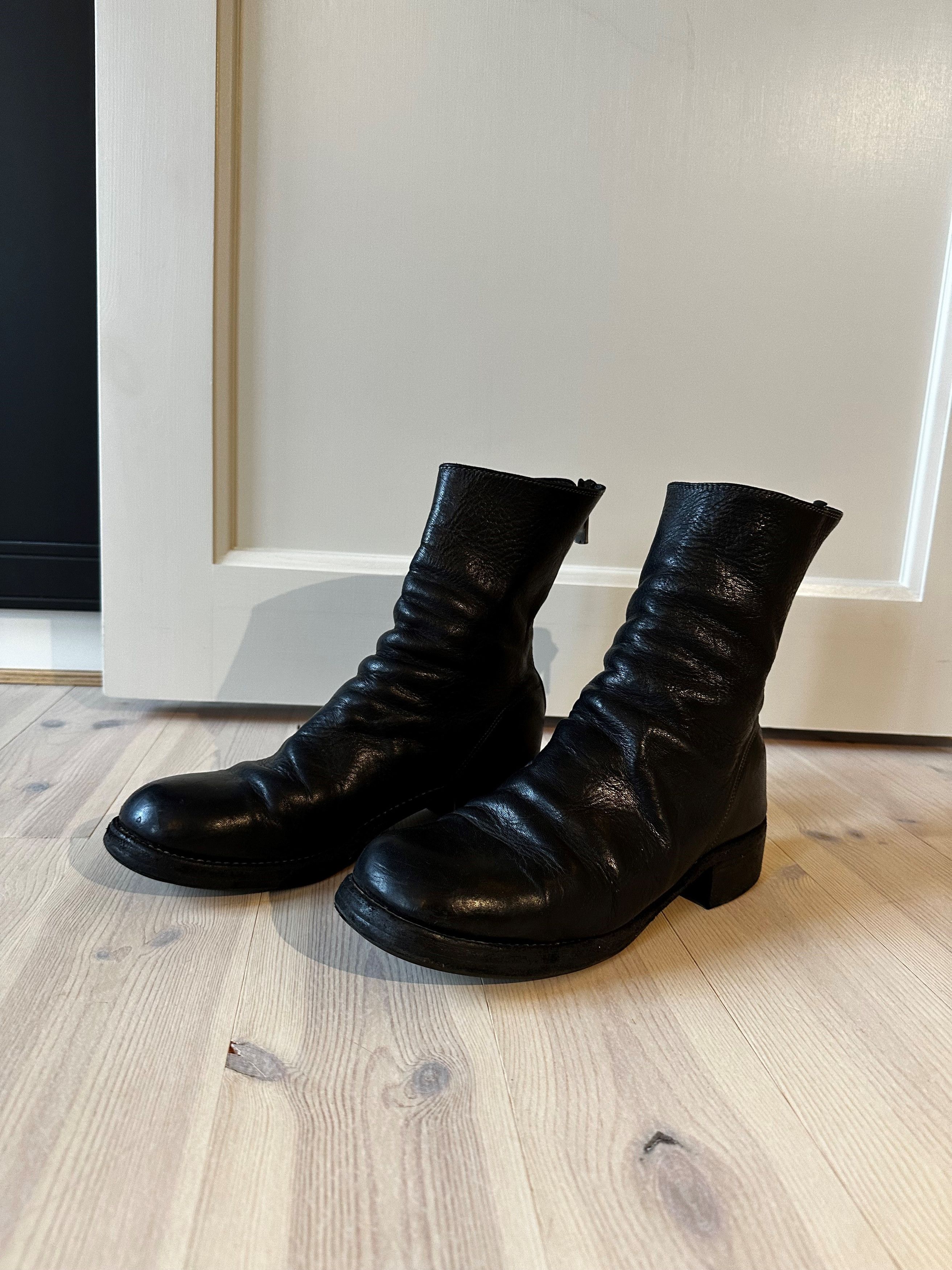 Guidi guidi 788z black zip boots sz42.1/2 | Grailed
