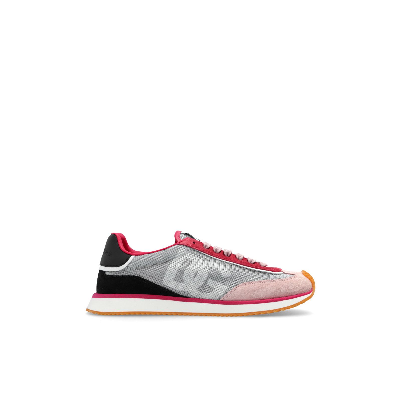 Dolce & Gabbana DOLCE&GABBANA DG Cushion Pink Leather Sneakers New ...