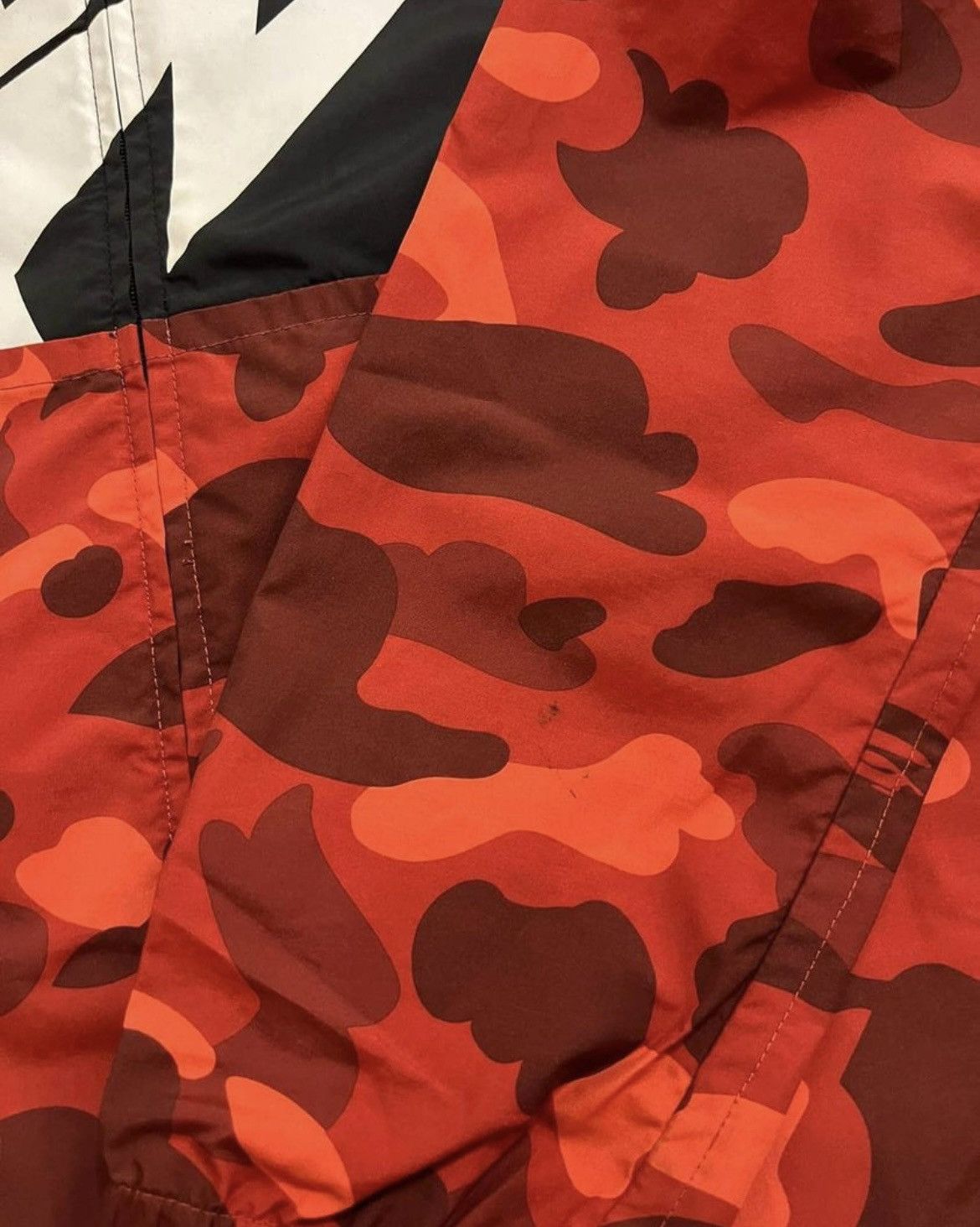 Bape BAPE STA COLOR CAMO CYCLE JACKET WINDBREAKER | Grailed