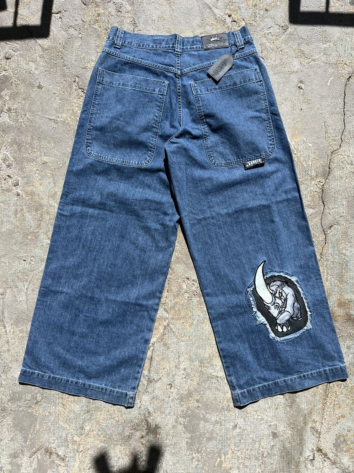 Jnco × Vintage Jnco endangered species Rhino edition | Grailed