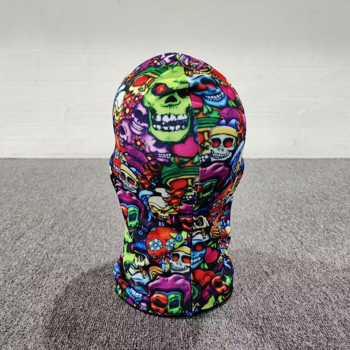 Vintage Skulls Reapers Zombies Thin Balaclava Ski Mask Head Facemask ...