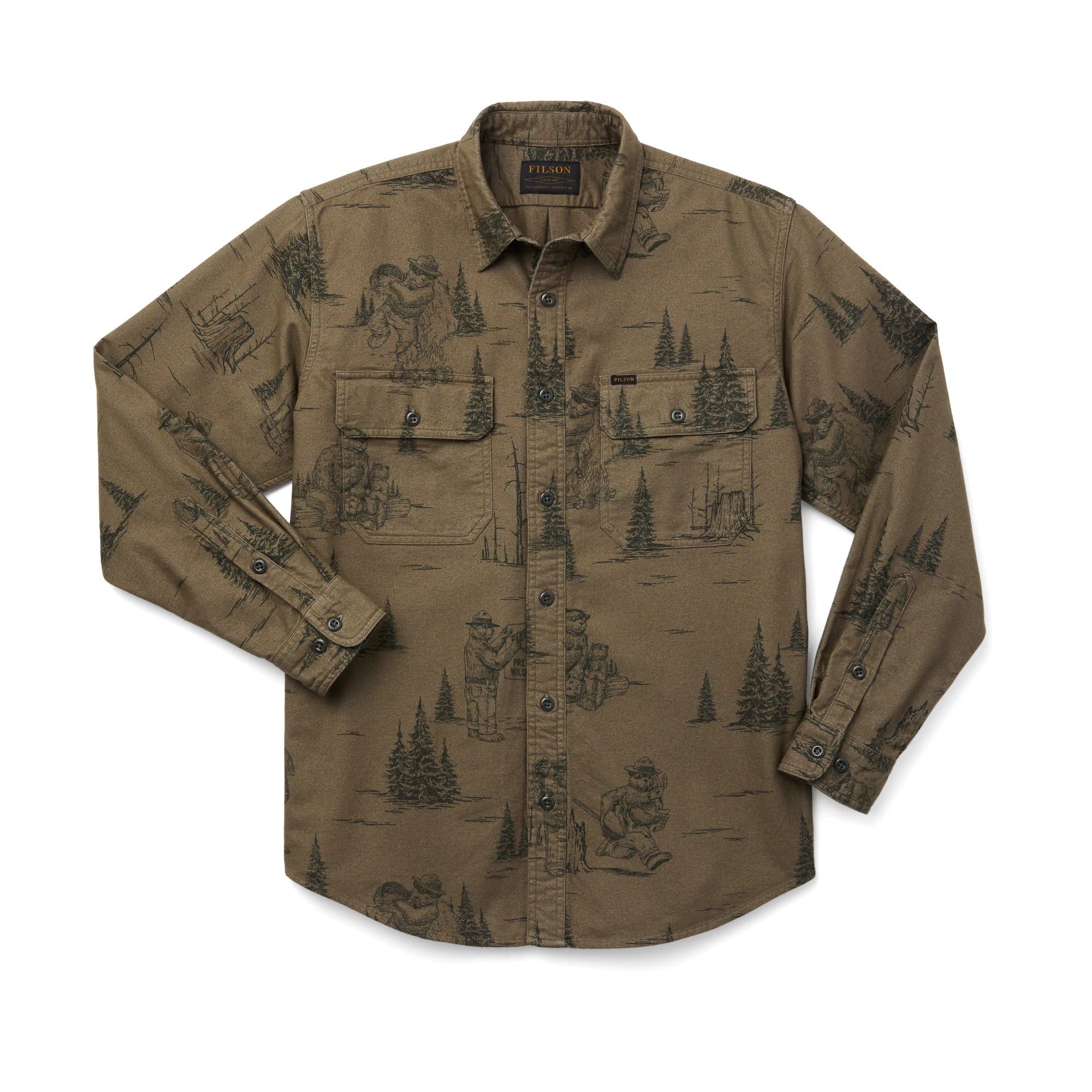 Filson Fall 2021 Smokey Bear Field Flannel Shirt | Grailed
