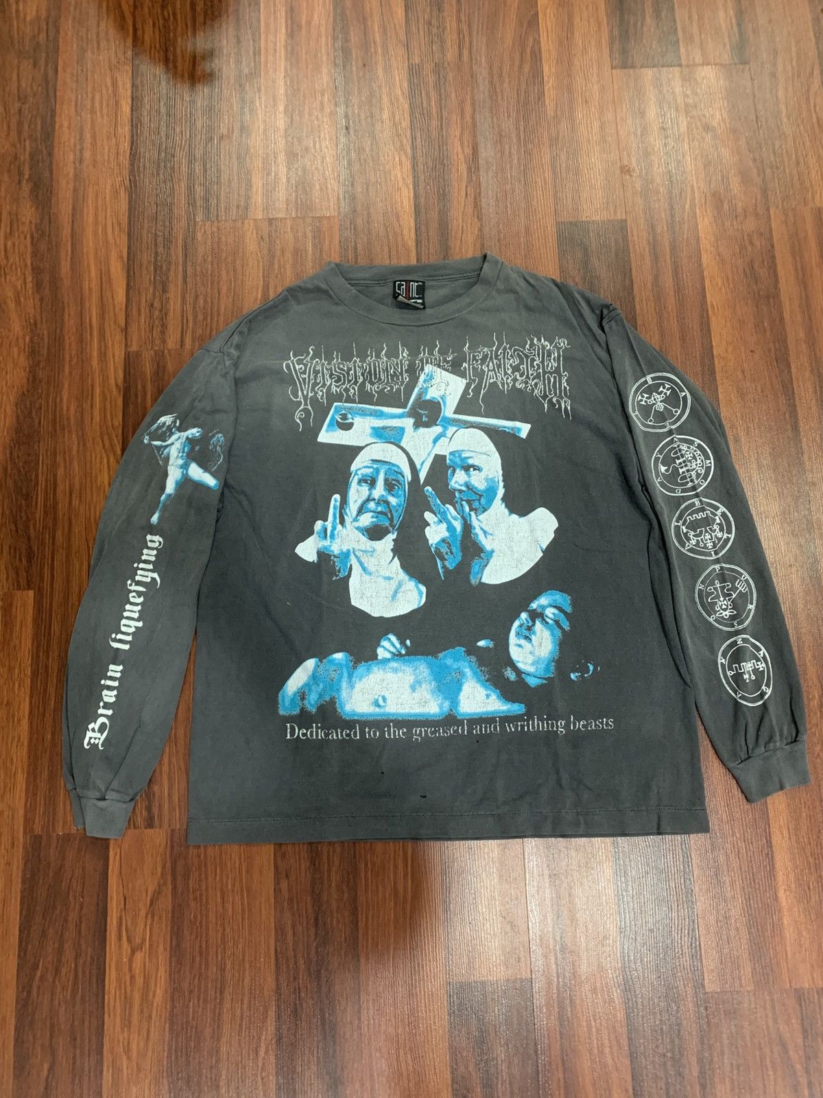 Saint Michael Shivering Vision Of Faith Long Sleeve | Grailed