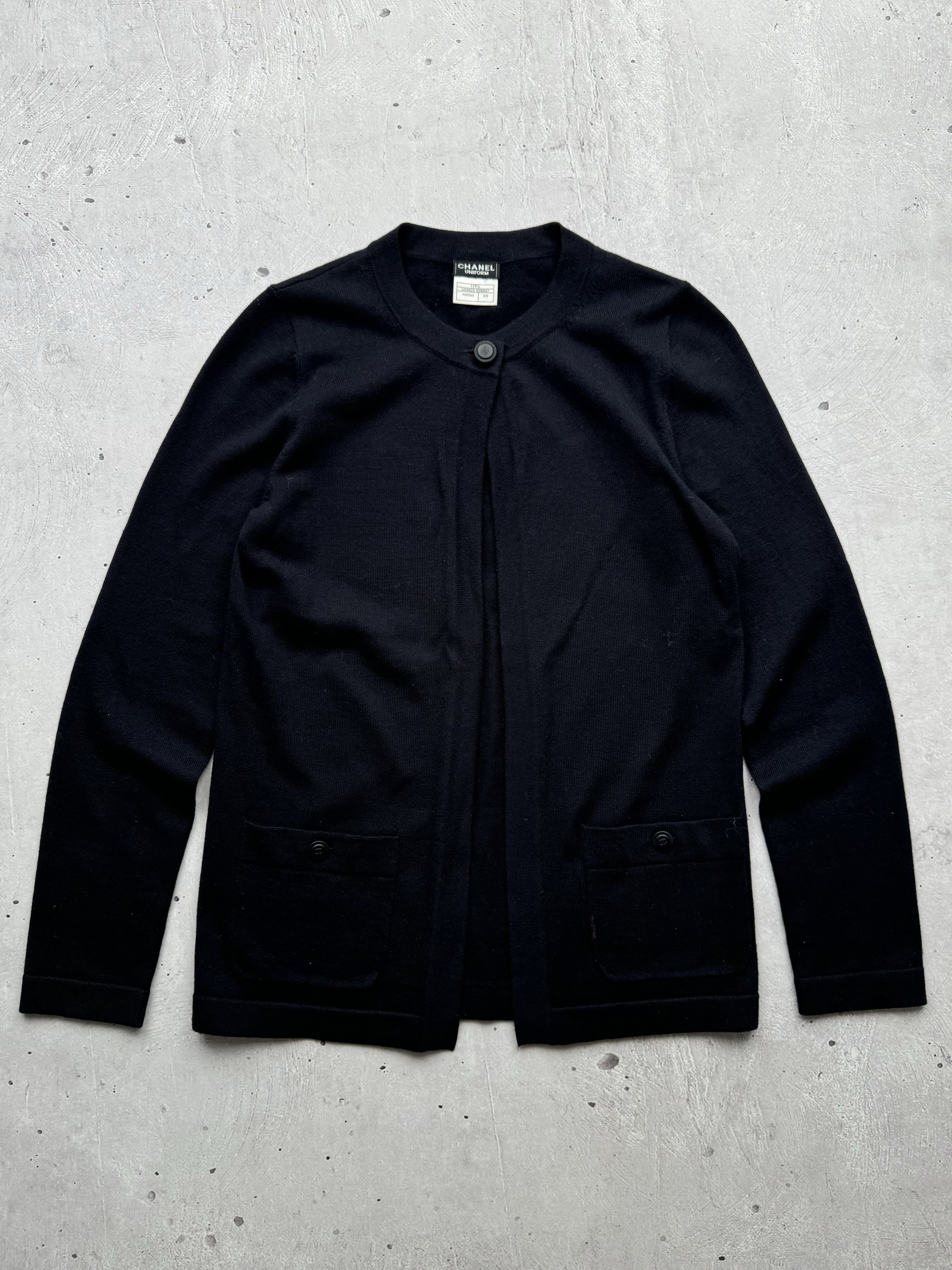 Avant Garde × Streetwear × Vintage Chanel Uniform Vintage Lana Wool ...