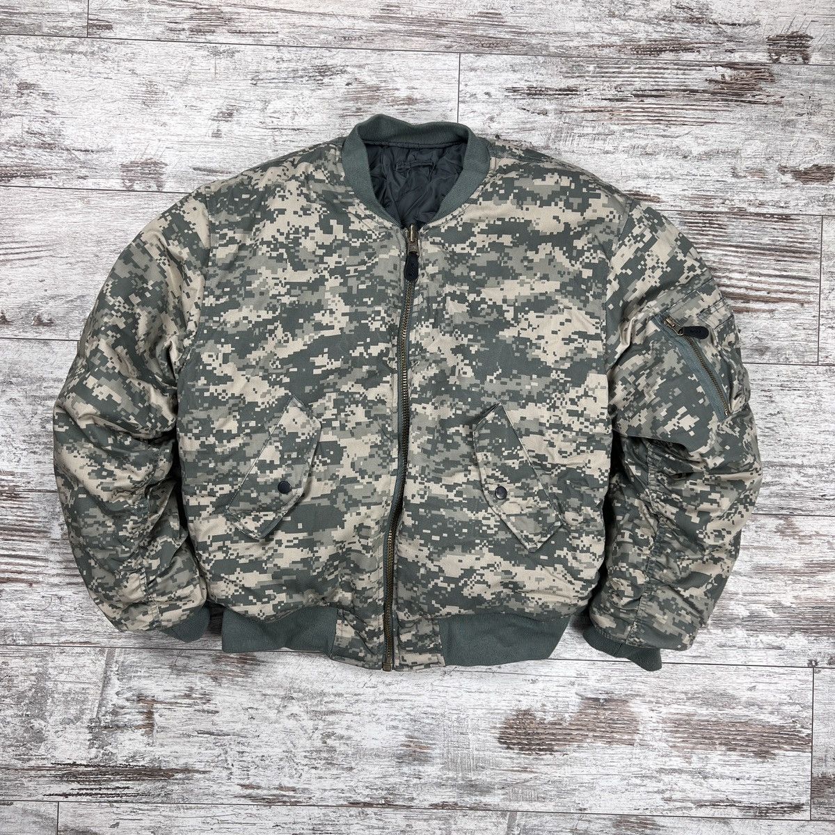 Ma 1 Bomber Vintage Ma1 jacket | Grailed