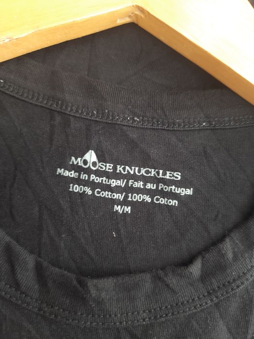 Moose Knuckles Moose knuckles logo tee tshirt | Grailed