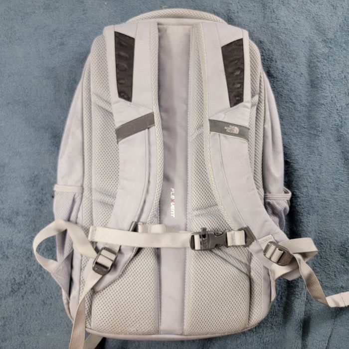 The North Face The North Face Connector Backpack Silver Gray Laptop ...