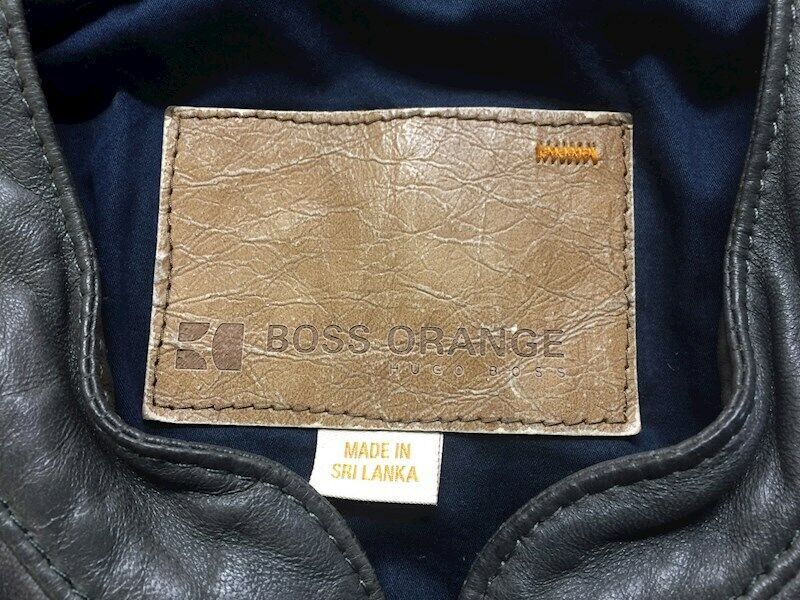 Hugo Boss Hugo Boss Orange Label Leather Jacket - Jemini | Grailed