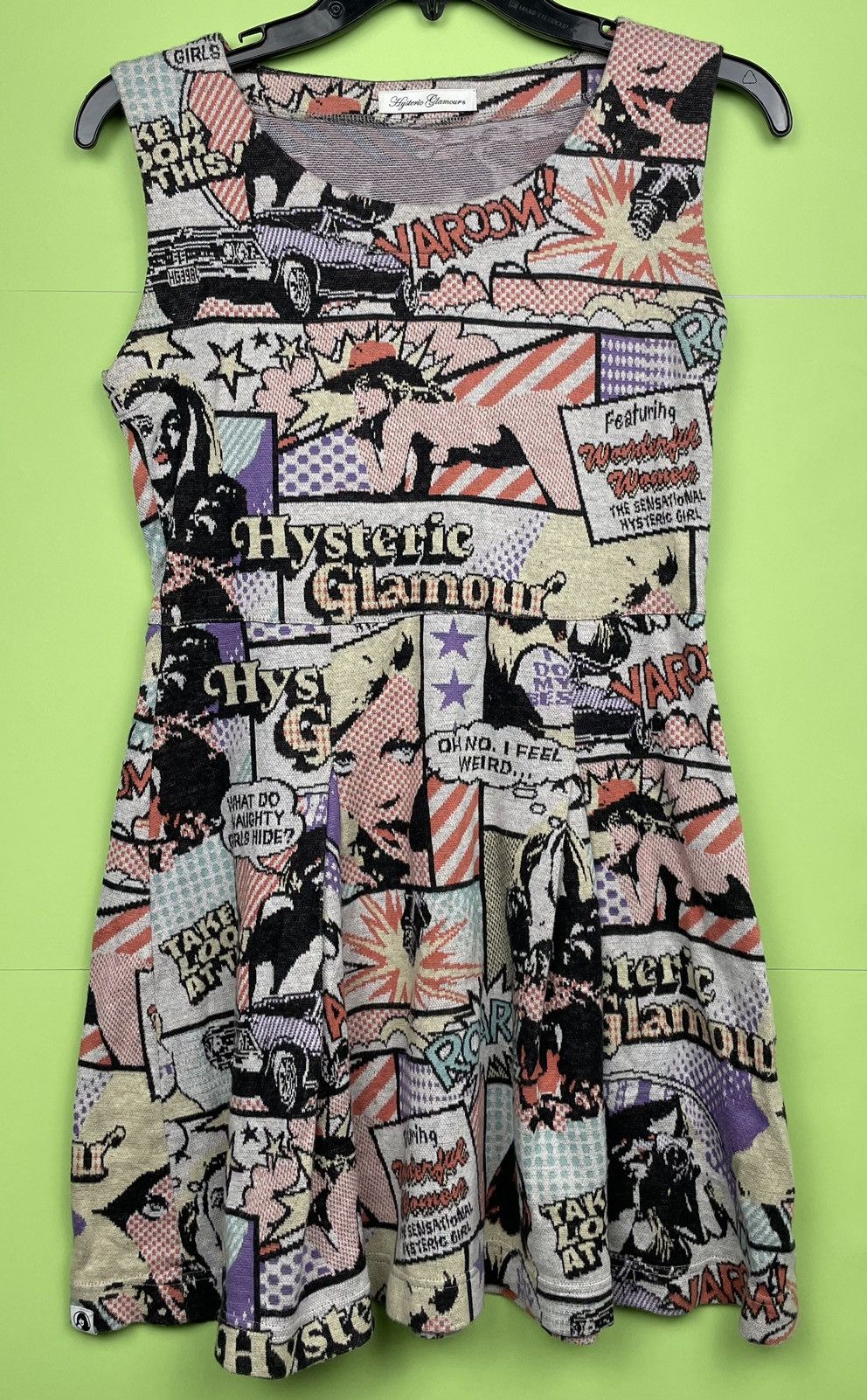 Vintage Comic Strip Dress | Grailed