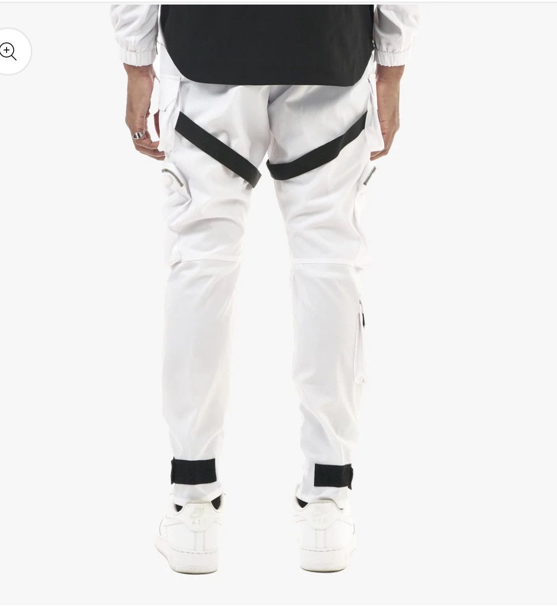 Streetwear × Vintage Large Progressive Life Code White Tactical Cargo ...