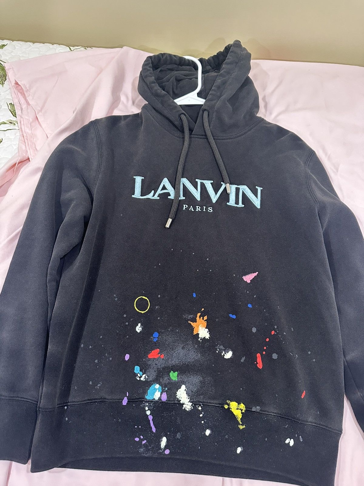 Gallery Dept. × Lanvin Black Lavin X Gallery Dept Hoodie Multi color ...