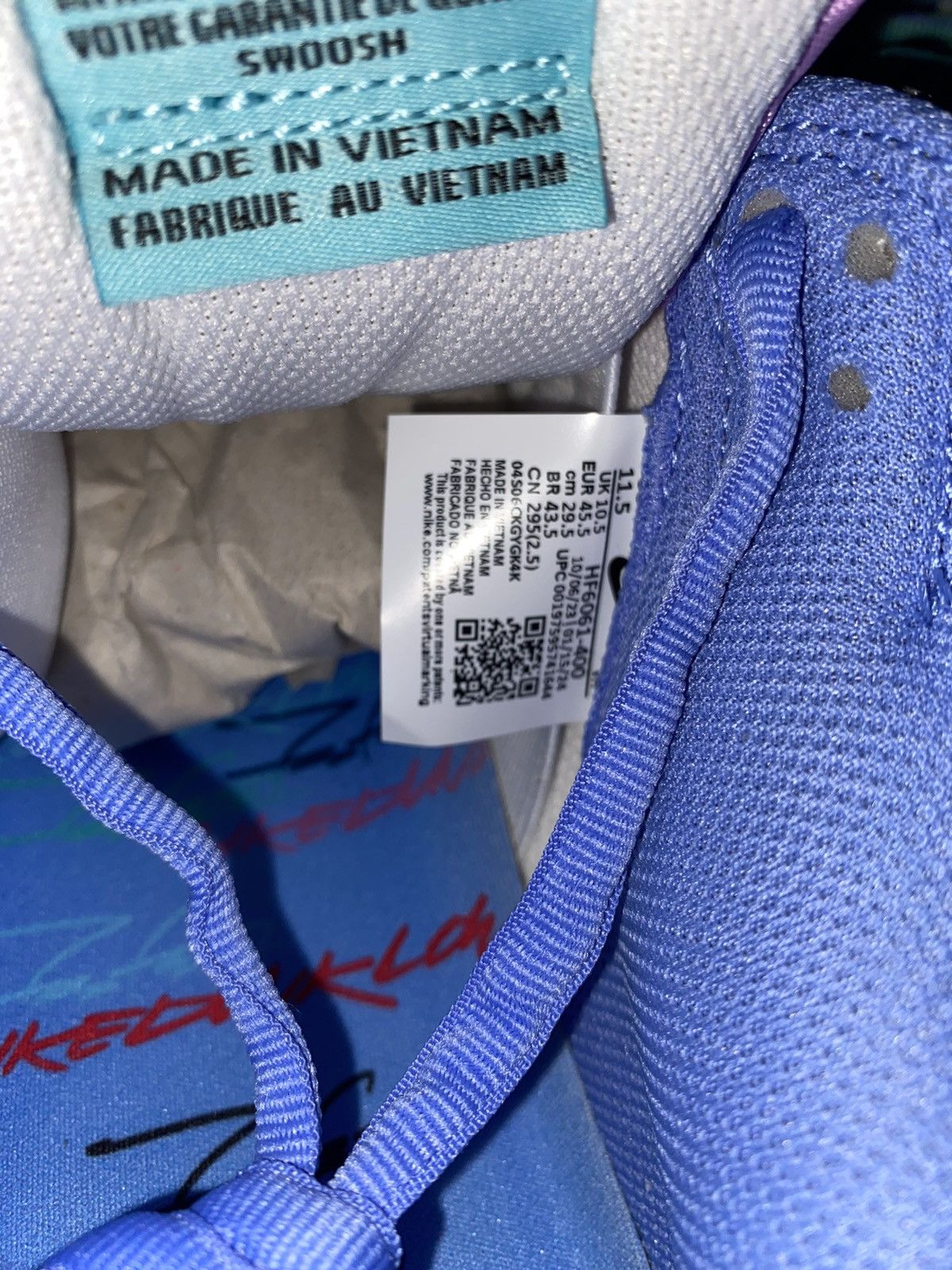 Nike Nike SB Dunk Low Futura Laboratories Bleached Aqua | Grailed