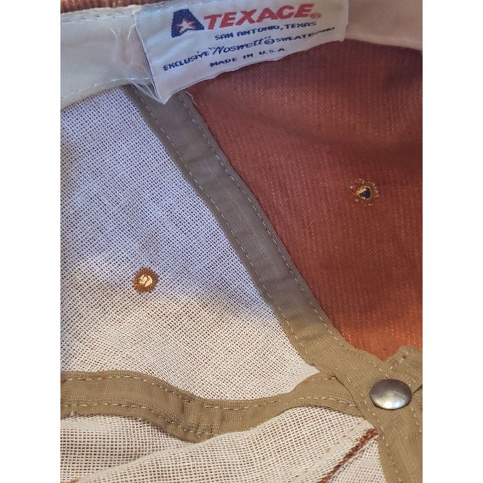 Vintage NCAA Texace Strapback Hat Texas Longhorns Vintage Rope 80s C ...