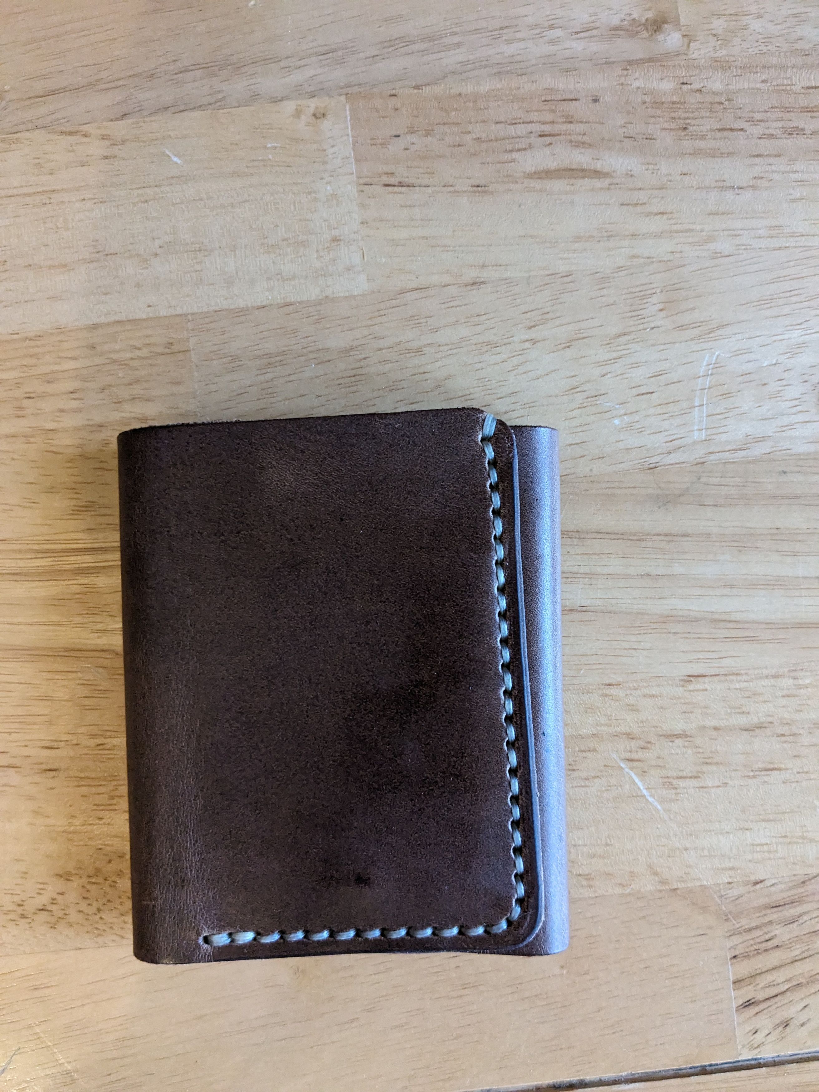Leather Popov Leather Trifold Wallet | Grailed