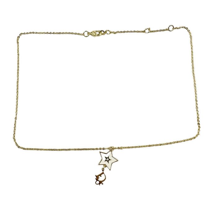 Dior Vintage Dior Enamel Star Necklace | Grailed