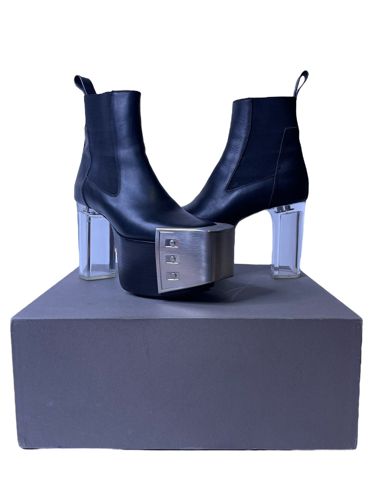 Rick Owens Rick Owens ss21 Phlegethon kiss heels | Grailed